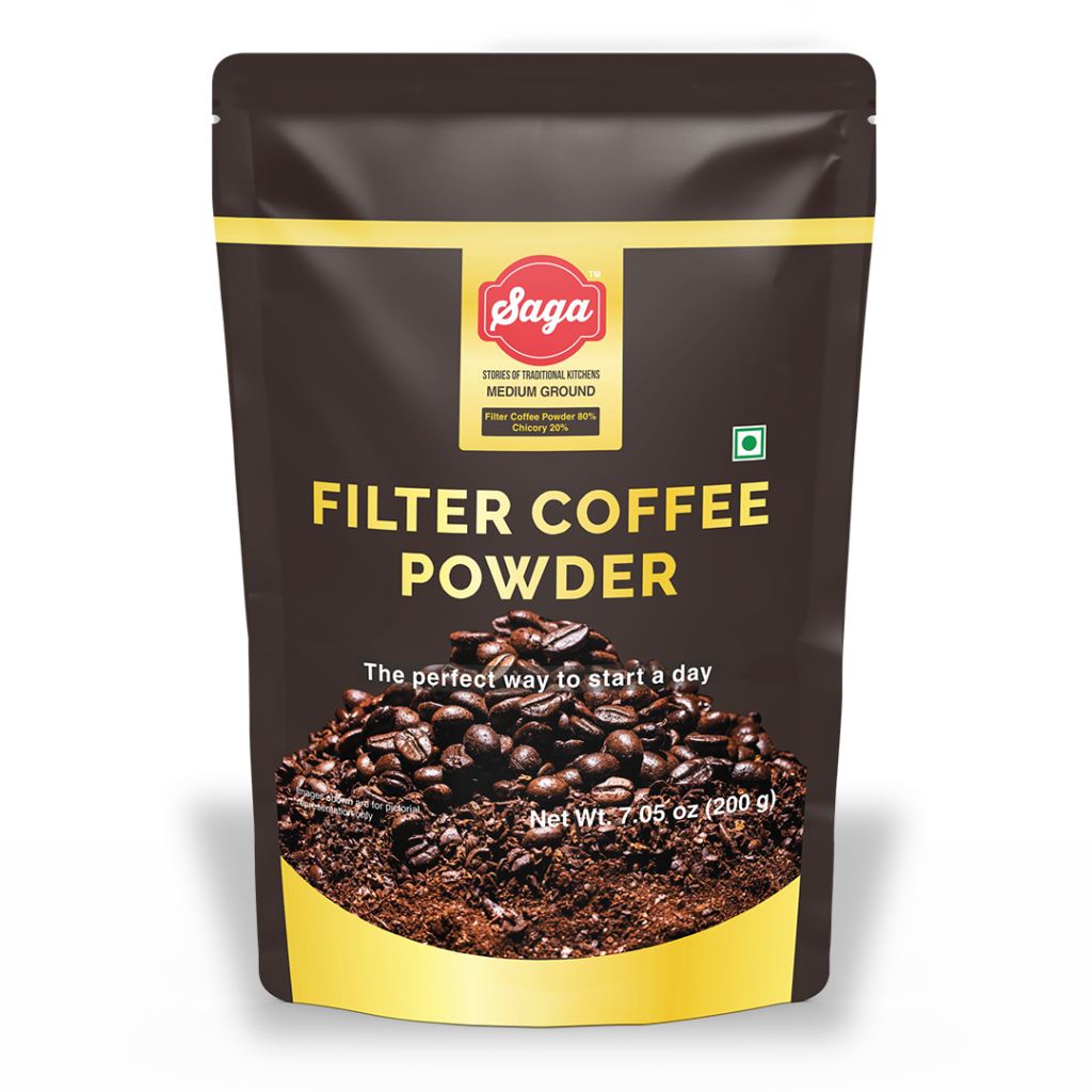 Buy Premium Filter Coffee Powder Online | 80% Pure Coffee | Saga Foods