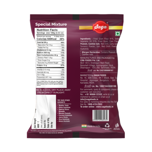 Buy Special Mixture Online | Popular Indian Snacks | Saga Foods